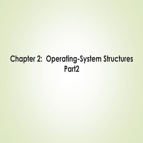 OS structure for every layers in unit -III | PPT