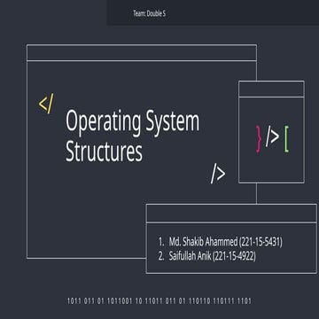 OS Structures ( MS DOS, Solaris Modular) | PPTX | Operating Systems ...