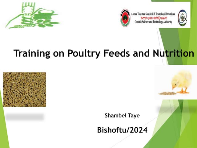 Feed formulation | PPTX