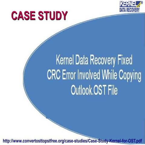 Fix CRC Error & Recover OST File | ODP | Email | Internet