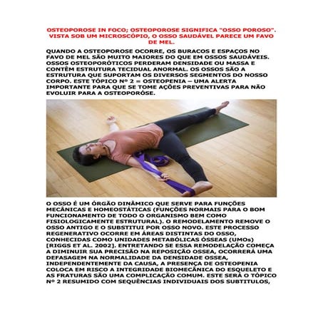 Osteopenia | PDF