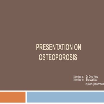 Osteoporosis Ppt Pptx