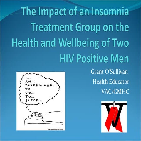 The impact of an insomnia treatment group | PPT