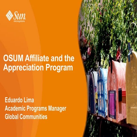 Programa OSUM Affiliate | ODP