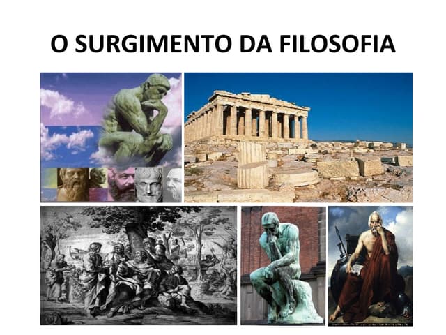 A Origem Da Filosofia