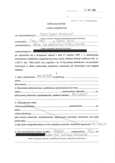 Zał. 3 wzór oświadczenia o wysokości dochodu rodziny | PDF