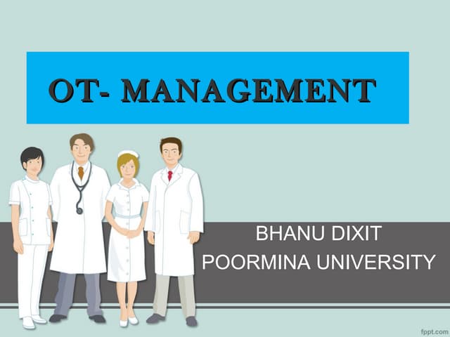 operating theathre zone and colour coding | PPTX