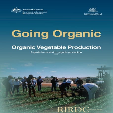 Guide to Convert to Organic Farming ~ Australia | PDF