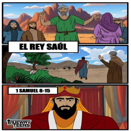 tema de la biblia El Rey Saúl para adolescentes | PDF