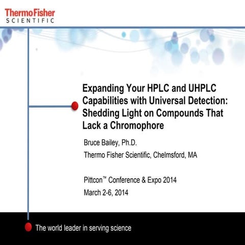 Expanding Your High Performance Liquid Chromatography and Ultra High ...