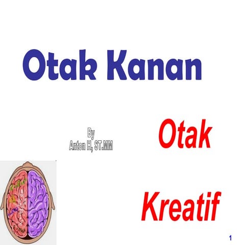 Otak kanan | PPT