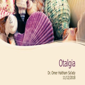 Otalgia | PPTX