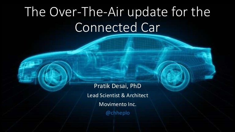 Over-the-air (OTA) updates and the Connected car