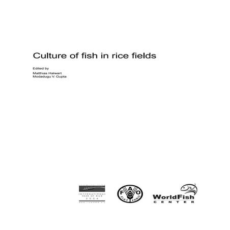 Culture of Fish in Rice Fields | PDF