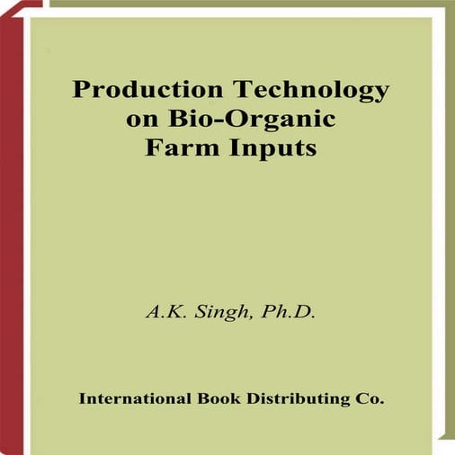 Bio-Organic Farm Inputs Technology | PDF