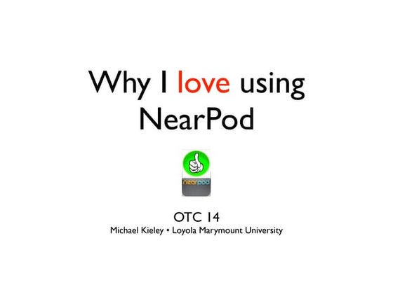 Nearpod شرح برنامج | PPTX