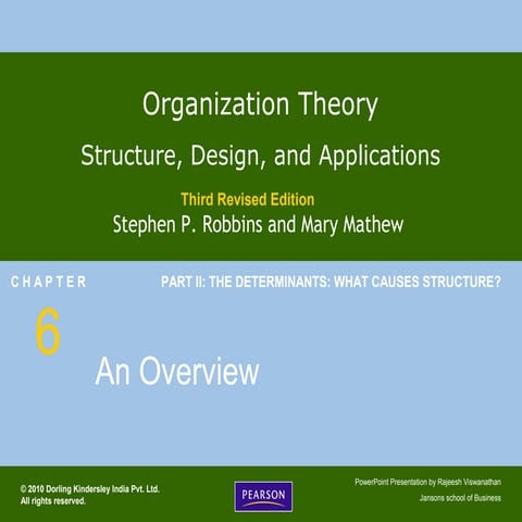 Ot chapter 6 | PPT | Business | Business and Finance