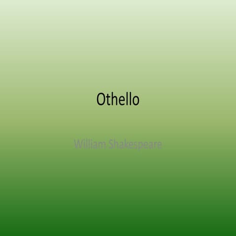 Othello | PPT