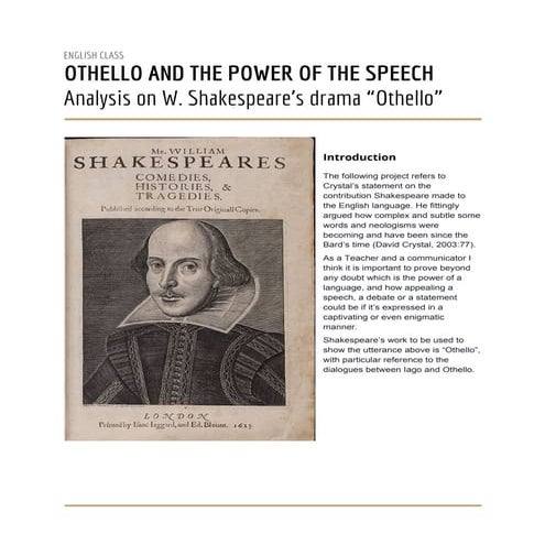 Othello lesson plan | PPTX