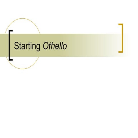 Othello background power point | PPT