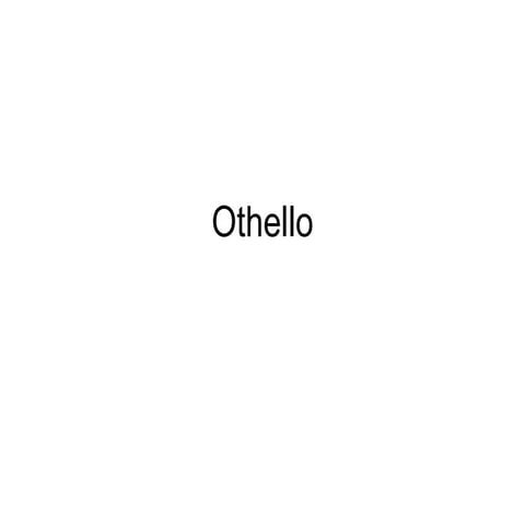 Othello Ppt Scene By Scene Ppt