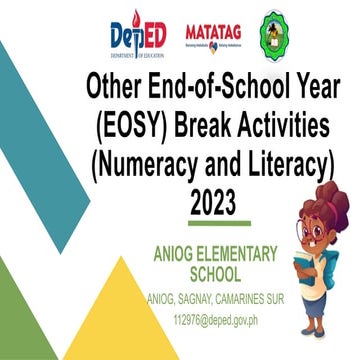 Other EOSY Break Activities (Numeracy and Literacy)_2023.pptx