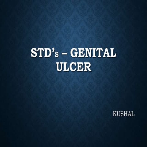Syndromic management of sti's | PPTX