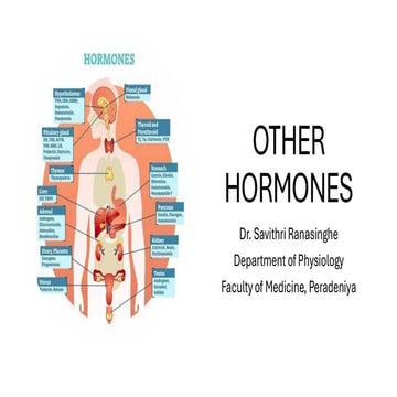 Endocrine system -Local hormones | PPTX