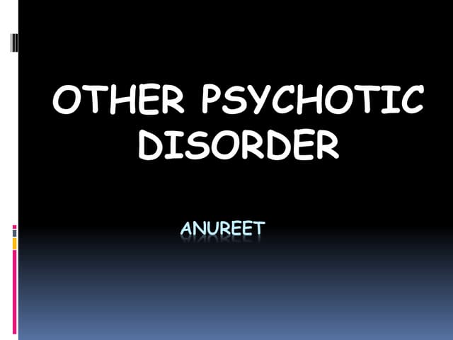 DSM 5 Changes: Schizophrenia & Psychotic Disorders | PPTX