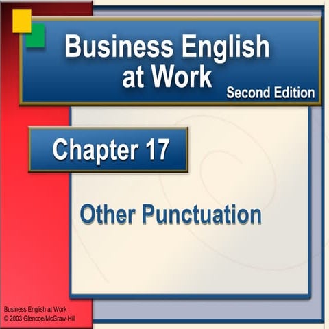 Other punctuation hyphen,dash,ellipses | PPT