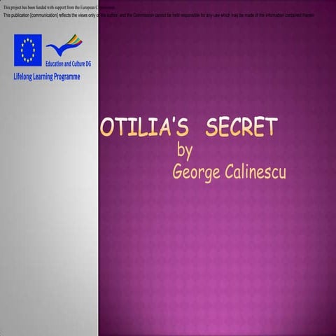 Otilia's secret | PPTX