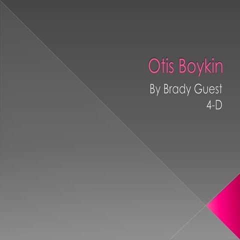 Otis boykin | PPTX