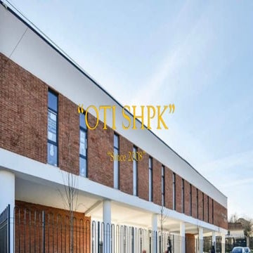 Prezantim i Kopmanise se ndertimit Oti shpk | PPTX