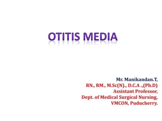 Otitis media | PPT