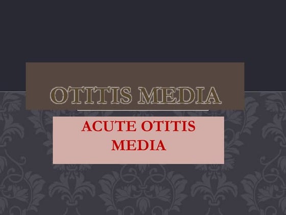 Otitis media | PPT