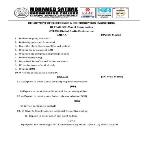 Otl 552 model | DOCX