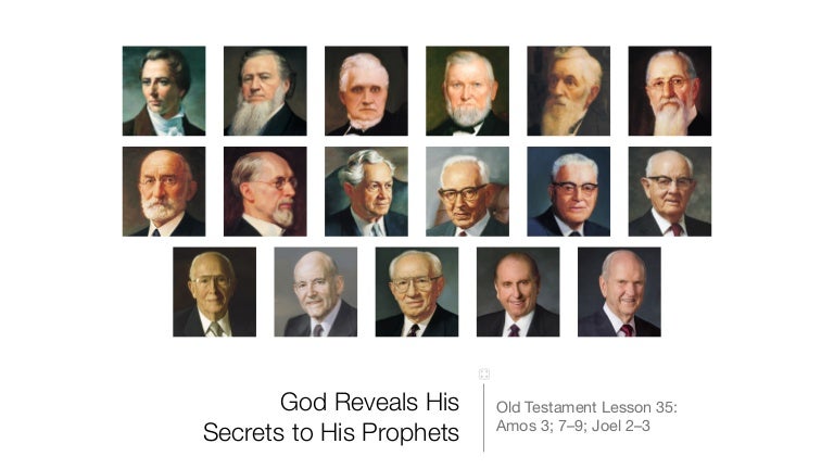 Latter-day Saint - Old Testament Gospel Doctrine Class - Lesson 35