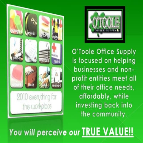 Otoole Presentation | PDF