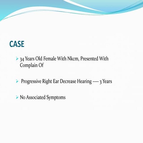 otosclerosis.pptx | Ear, Nose and Throat Conditions | Diseases and ...