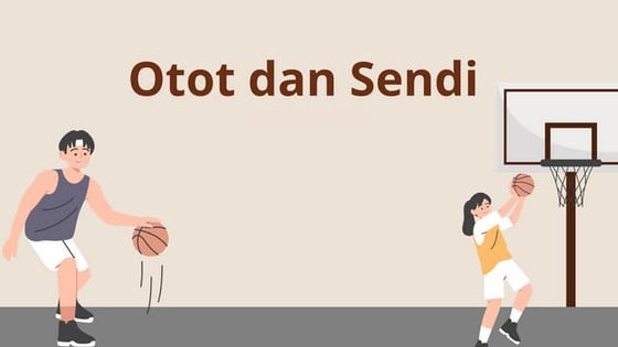 Powerpoint materi IPAS Sendi dan Otot untuk Kelas 6 | PPTX
