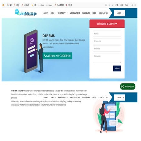 OTP SMS Service Provider with Real-Time Delivery & High Reliability | PPT