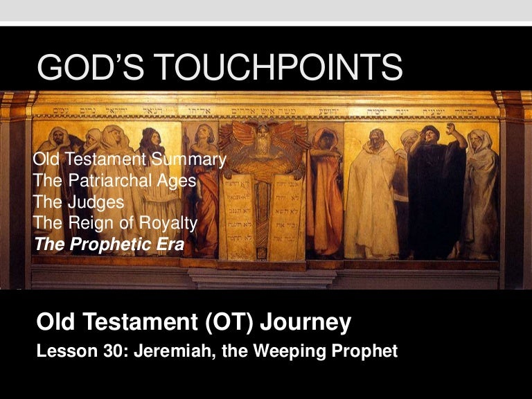 OT Journey - Major Prophets