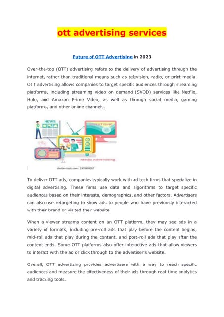 How to start OTT platform | PDF