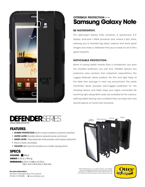 OtterBox StudioCollection | PDF