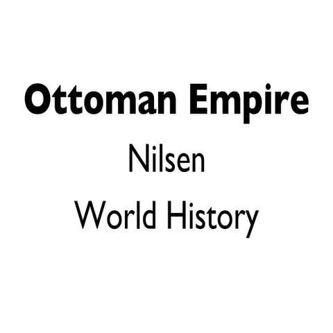 Ottoman Empire | PPT