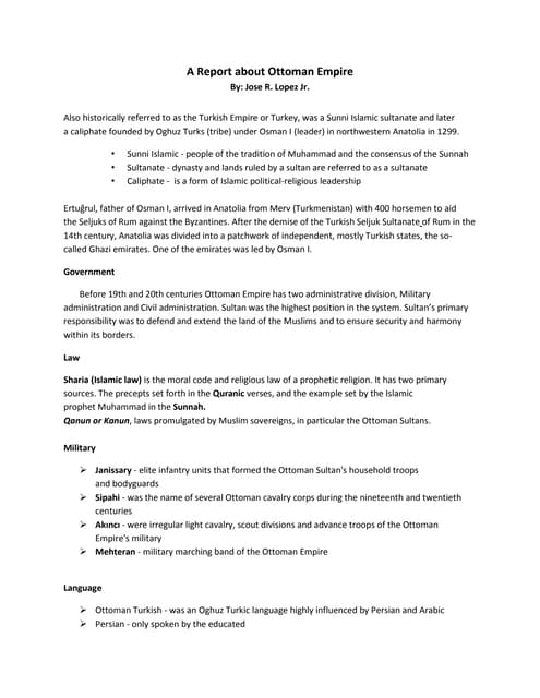 The Ottoman Empire | PPT