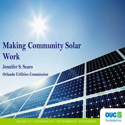 OUC community solar 4-8-14 | PPT