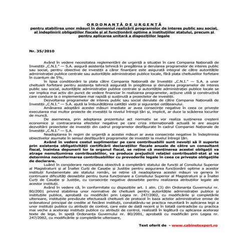 Tabel tva - modificari | PDF