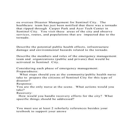 Activity 6Emergency Response Planning Emergency response.docx