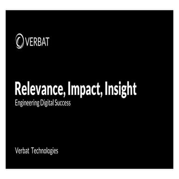 Verbat Technologies-OUR STORY | PDF